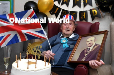 39697576-Fred Cooper celebrating his 100th birthday - National World ...