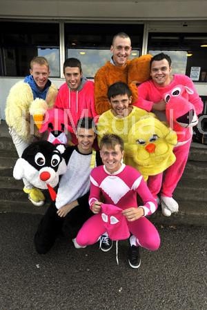 38592074-Players don cartoon fancy dress for Filey Flyers FC fun day ...