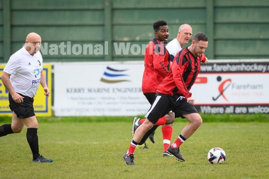 39699152-Pictured is: Action from the Jon Gittens memorial charity ...