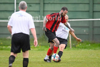39699193-Pictured is: Action from the Jon Gittens memorial charity ...