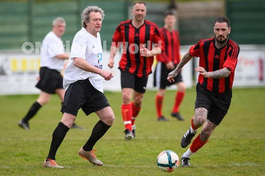 39699211-Pictured is: Action from the Jon Gittens memorial charity ...