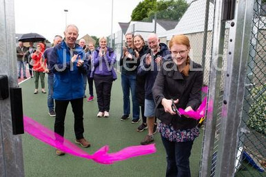 39040397-MP Holly Lynch opens new tennis club at the Hough, Northowram ...