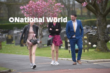 39702728-The funeral of Rachel Jackson at Lytham Park Cemetary and ...