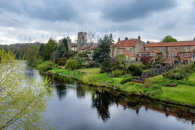 39705458-West Tanfield near Ripon, photographed for The Yorkshire Post ...