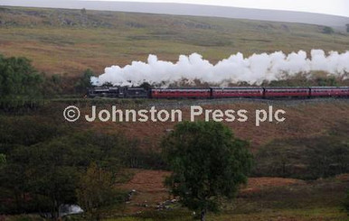22664473-15th March 2011 Picture Post. Pictured the steam locomotive ...