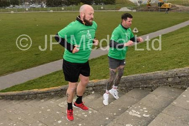39369544-Pictured is: Aaron Sinclair and Gavin Potter training. Picture ...