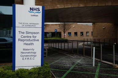 32222769-GV of Simpson Maternity unit, Edinburgh Royal Infirmary ...