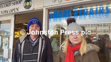 37395648-Wayne Ellis and Anna Lockett of Locketts Hardware in Bispham ...