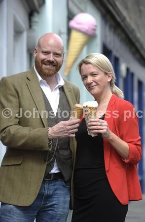 34812277-JP License Rob Bewick and partner Laura France outside 29 ...