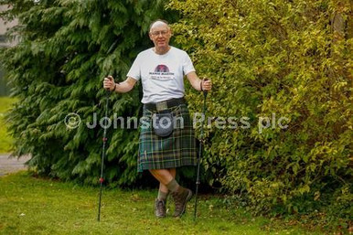 36116884-Former Councillor Ian Baxter who will be walking 187 miles in ...