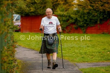 36116890-Former Councillor Ian Baxter who will be walking 187 miles in ...