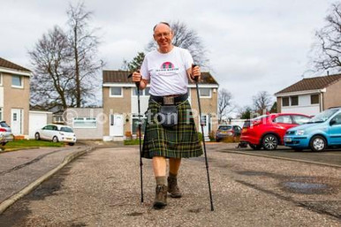36116905-Former Councillor Ian Baxter who will be walking 187 miles in ...