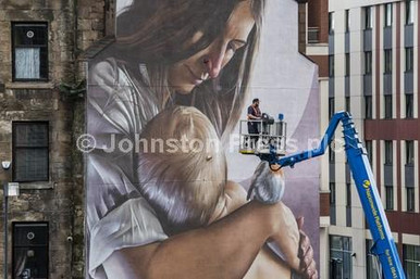 36767080-John Devlin 21 08 2018. GLASGOW. Sam Bates, aka Smug, an ...