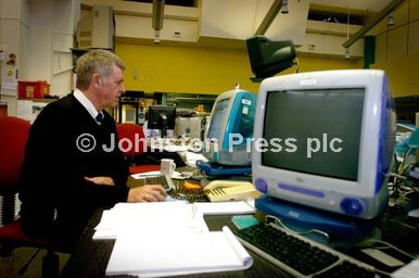 23493820-General views within the Newsroom of the Yorkshire Evening ...