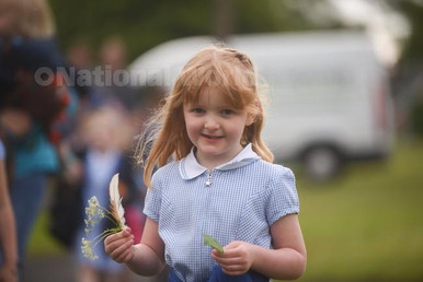 39716517-Pupils at Little Hoole Primary take part in Walk to School day ...