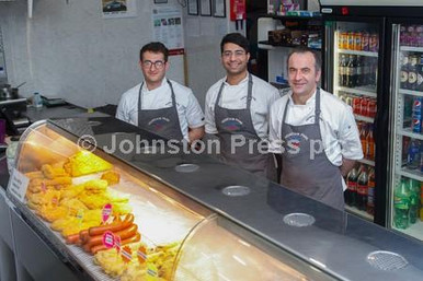 37651872-Staff interior pic of The Fountainpark Fry chippy, for the EEN ...