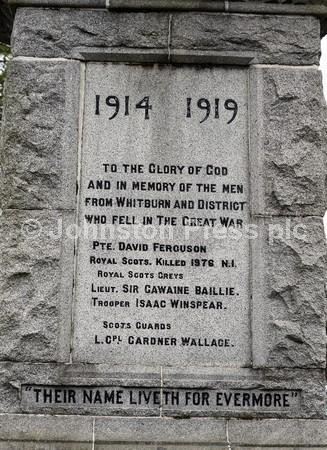 37673868-Pic Lisa Ferguson 02 05 2019 Whitburn War Memorial - Iconic ...