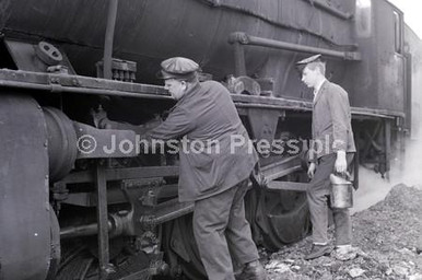 24968659-1965 Langwith Last steam loco leaves depot - Iconic Media ...