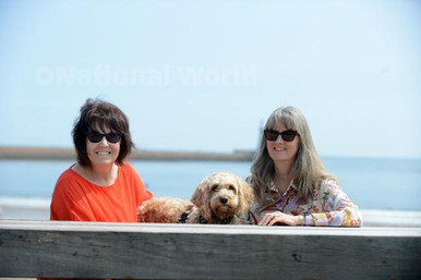 39717975-Out and about at Roker. Beth Cawley and Caroline Ingamells ...