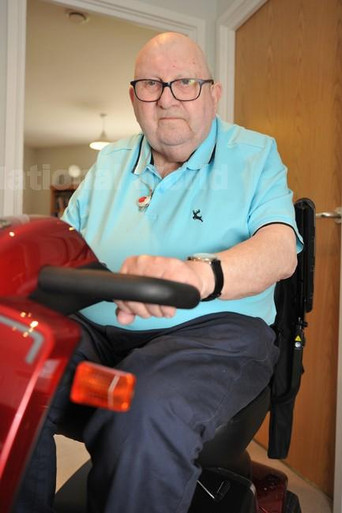 39718716-Ted Longhurst says he risks life and limb every time he uses ...