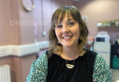 39719176-Zoe Gardner in the Woman s Hub, The Arches, Park Road. Picture ...