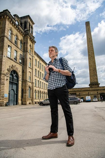39719743-Amateur photographer Neil Horsley picture at Salts Mill ...