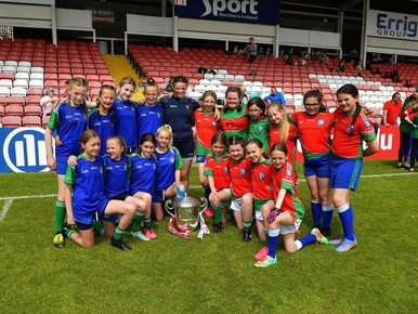 39719913-Derry Primary Schools Girls Finals at Celtic Park: Schools Cup ...