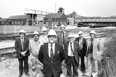 20022109-Mansfiled Colliery July 1980 Manager Albert Clifford Mapp ...