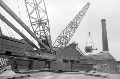 20022257-Mansfield Sherwood Colliery winding drum change 1983-5 ...