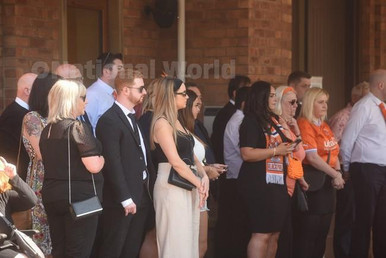 39722901-Funeral of Christopher Beveridge, who was Blackpool FC s ...