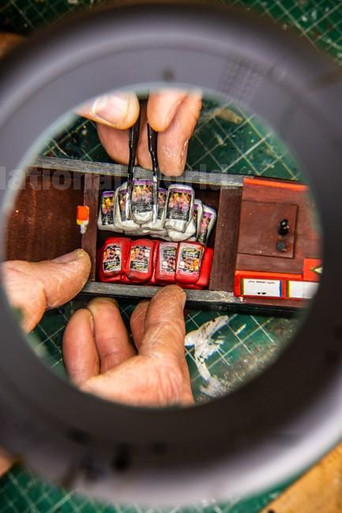39723936-Lee Smithson from Sheffield, runs Sheffield Miniatures, the ...