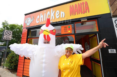 39731081-New restaurant Chicken Mania opens in Southsea. Owner Monica ...