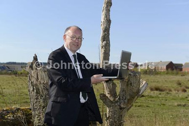 30504138-Councillor Ian Baxter has successfully fought for high speed ...