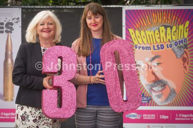 31263381-Edinburgh UK Aug 11 2015; Karen Koren founder and Artistic ...