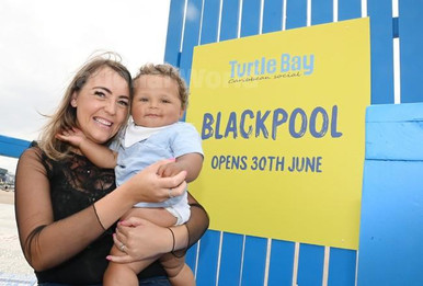 39733193-BLACKPOOL 23-06-23 Caribbean restaurant and bar Turtle Bay ...