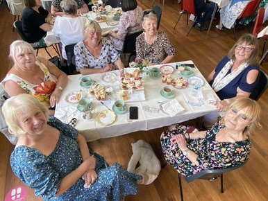 39733389-The Greatham Feast pensioners Afternoon Tea. Picture by FRANK ...