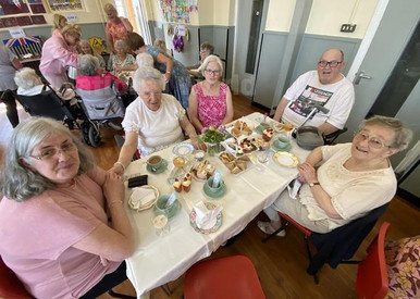 39733379-The Greatham Feast pensioners Afternoon Tea. Picture by FRANK ...