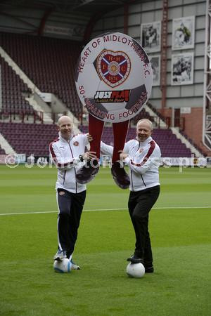 31134260-Former Hearts player Jimmy Sandison launches the Hearts ...