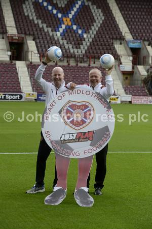 31134262-Former Hearts player Jimmy Sandison launches the Hearts ...