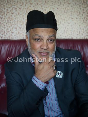 31164776-John Devlin. 24 07 15 . GLASGOW. Portrait of Habib Malik with ...