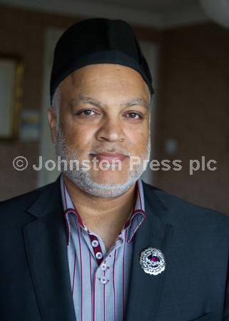31164887-John Devlin. 24 07 15 . GLASGOW. Portrait of Habib Malik ...