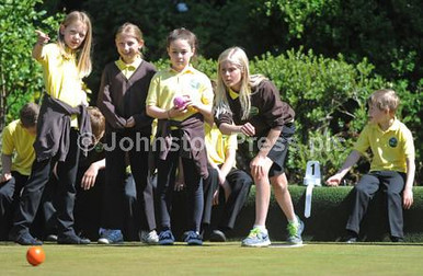 30811365-JP License Colinton Bowling Club Edinburgh. Exhibition Bowling ...