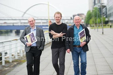 30931769-John Devlin. 25 06 15 . GLASGOW. BBC HQ. L-R. Gilbert ...