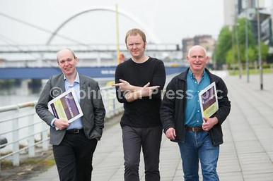 30931770-John Devlin. 25 06 15 . GLASGOW. BBC HQ. L-R. Gilbert ...