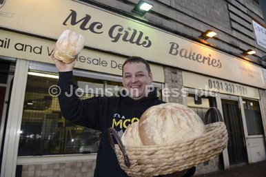 31678535-Mark McGill outside the former Malones bakery now called ...