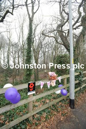 37318937-Friends and family of Nyki Taylor gather at Skew Bridge in ...