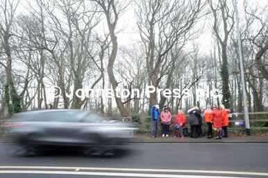37318945-Friends and family of Nyki Taylor gather at Skew Bridge in ...