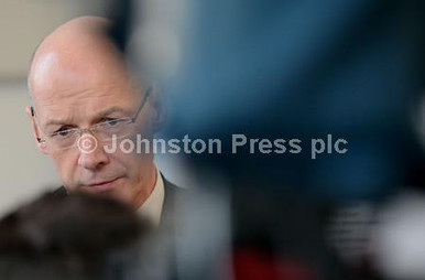 26922021-John Swinney biosector job announcement at the Edinburgh ...