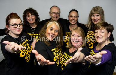 26966911-Photograph by Ian Georgeson, Pic: Maryam Ghaffari 2nd left ...