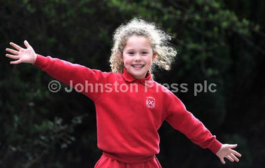 27109474-Picture by JANE BARLOW. 4th March 2014. Freya Monk, 6, a pupil ...